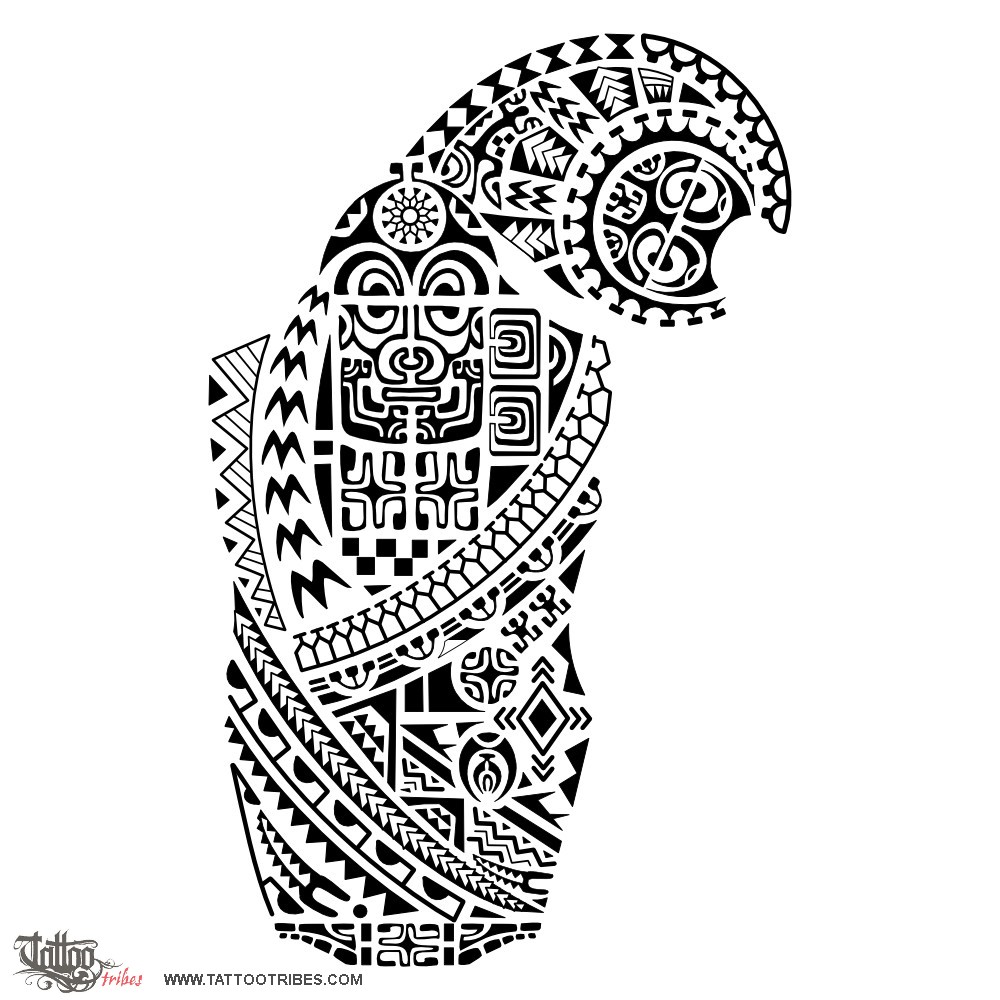 Marquesan Cross Tattoos